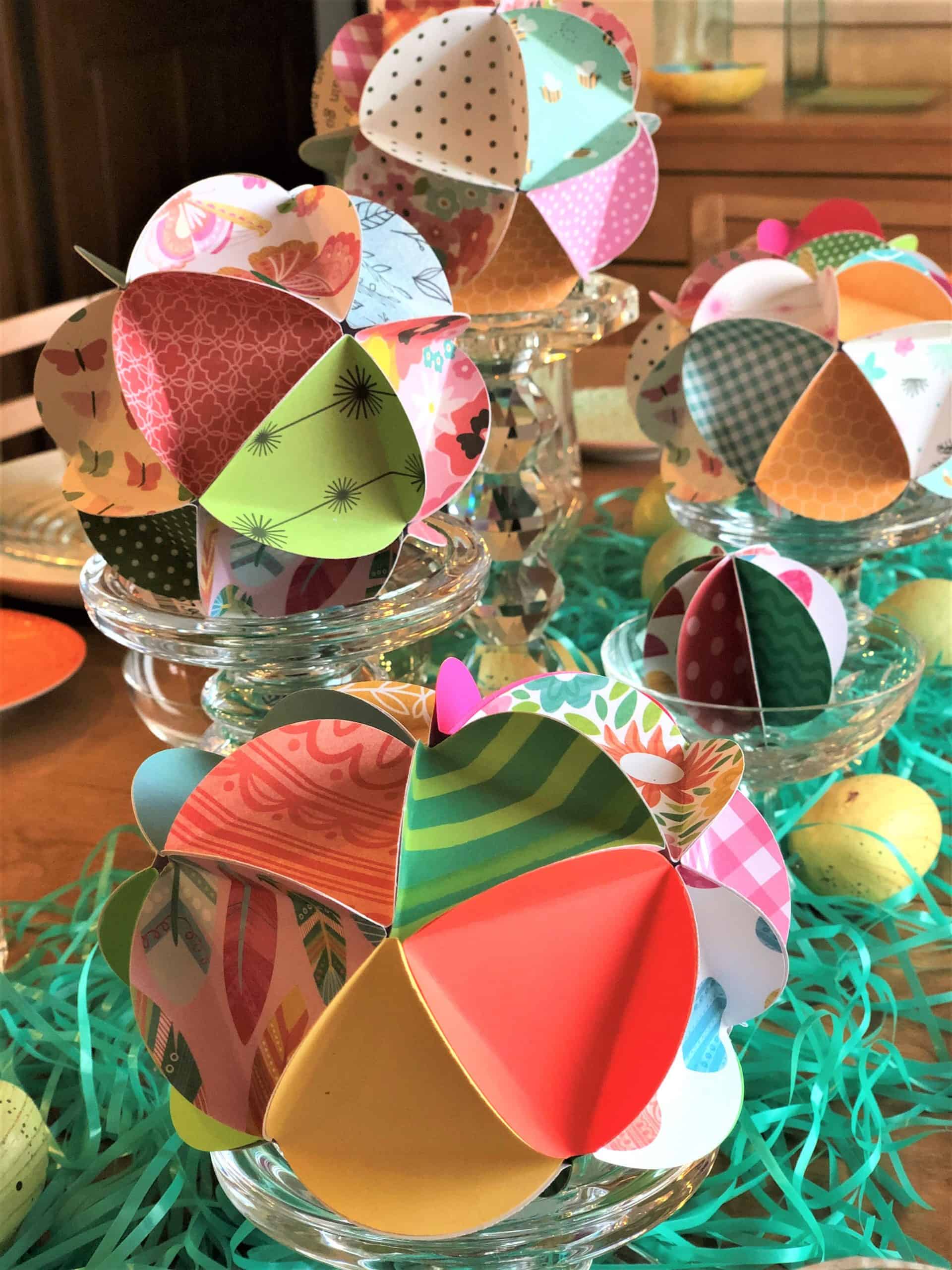 Pretty Paper Globes - Living a Heartfull Life
