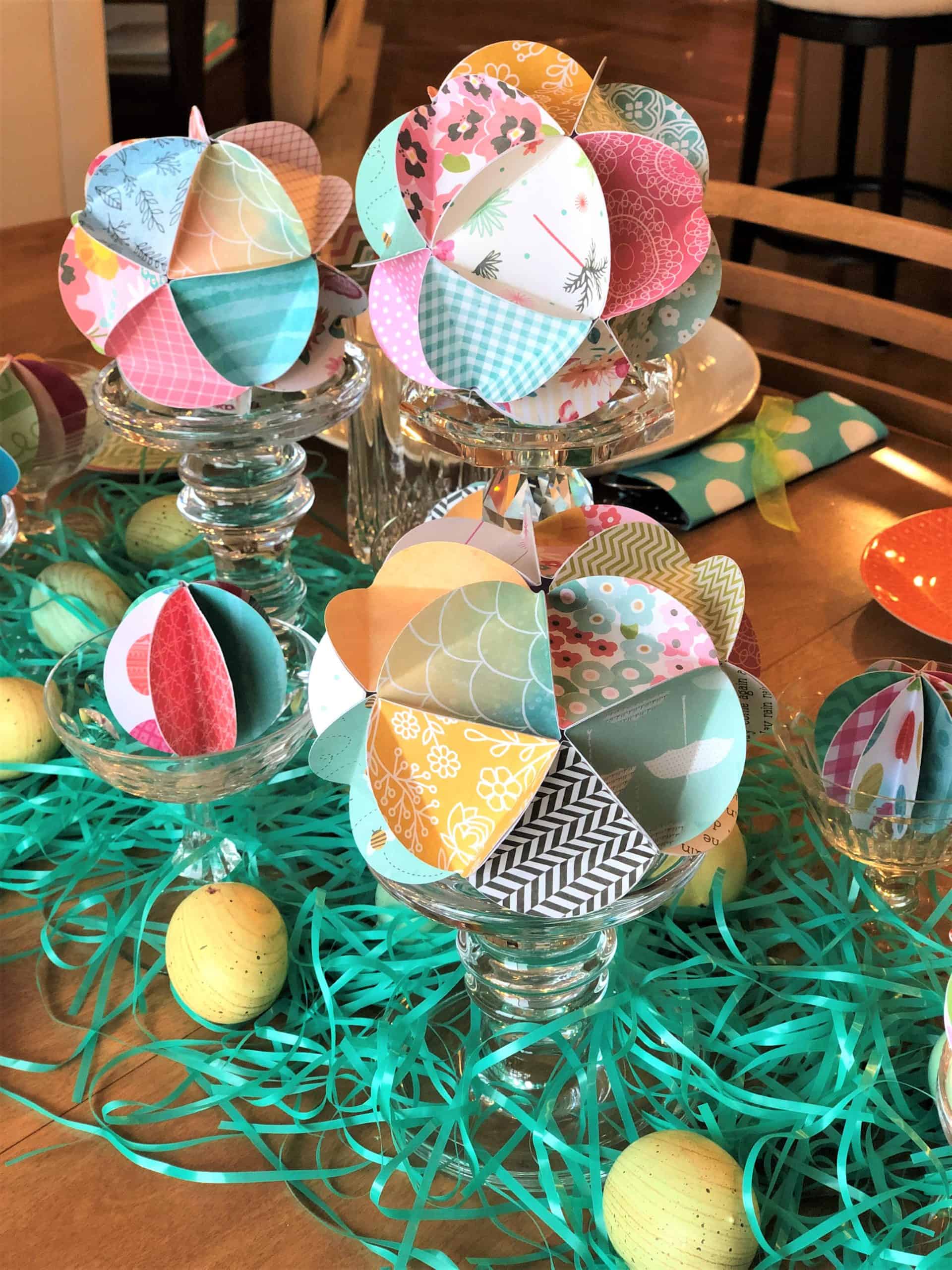 Pretty Paper Globes - Living a Heartfull Life